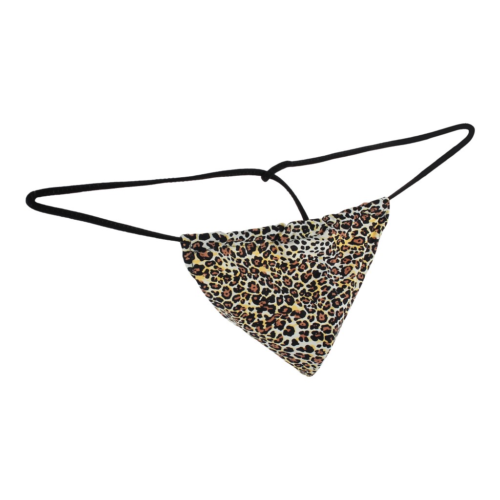 Small Leopard Design G-string - Jungle Jock