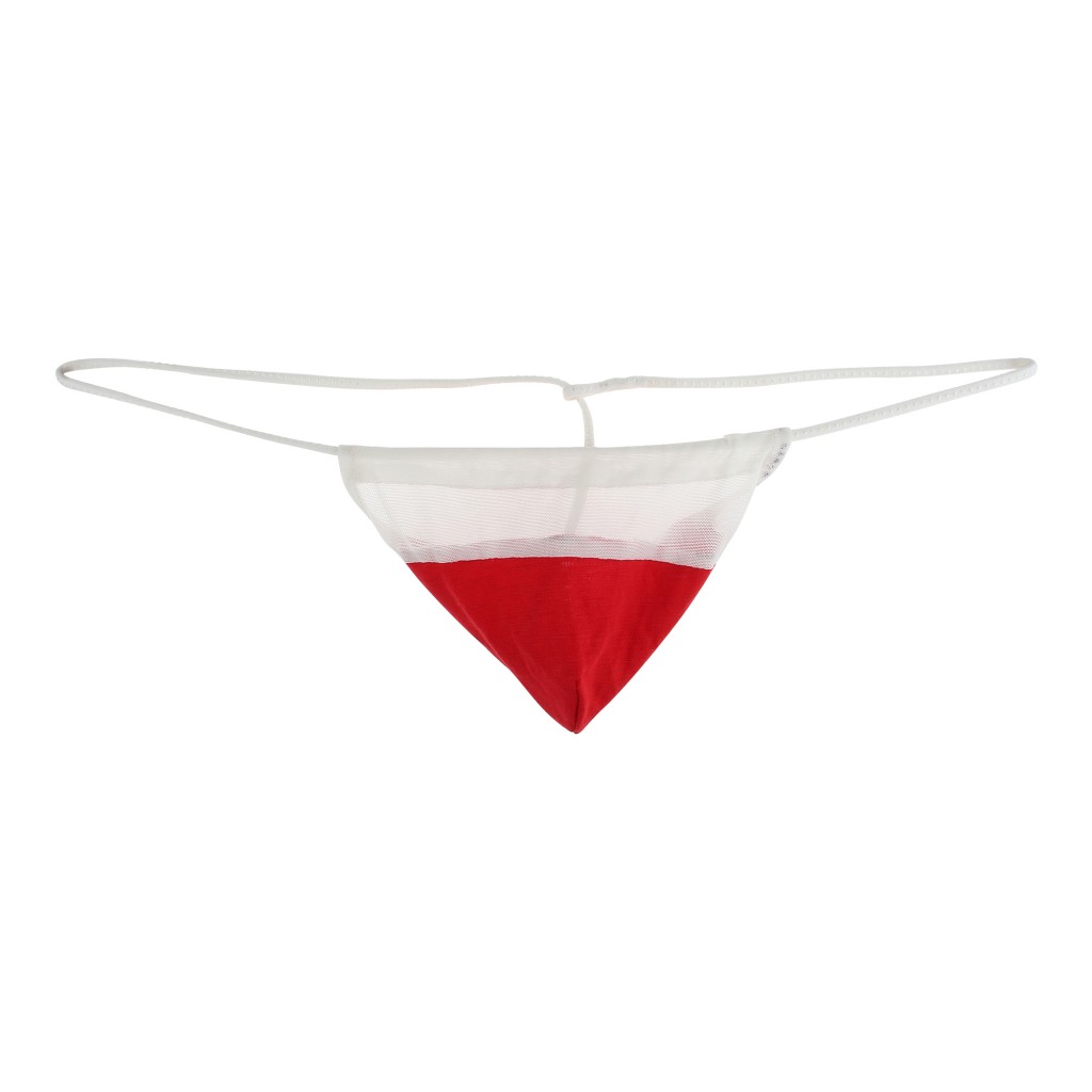 Red/White G-string - Jungle Jock